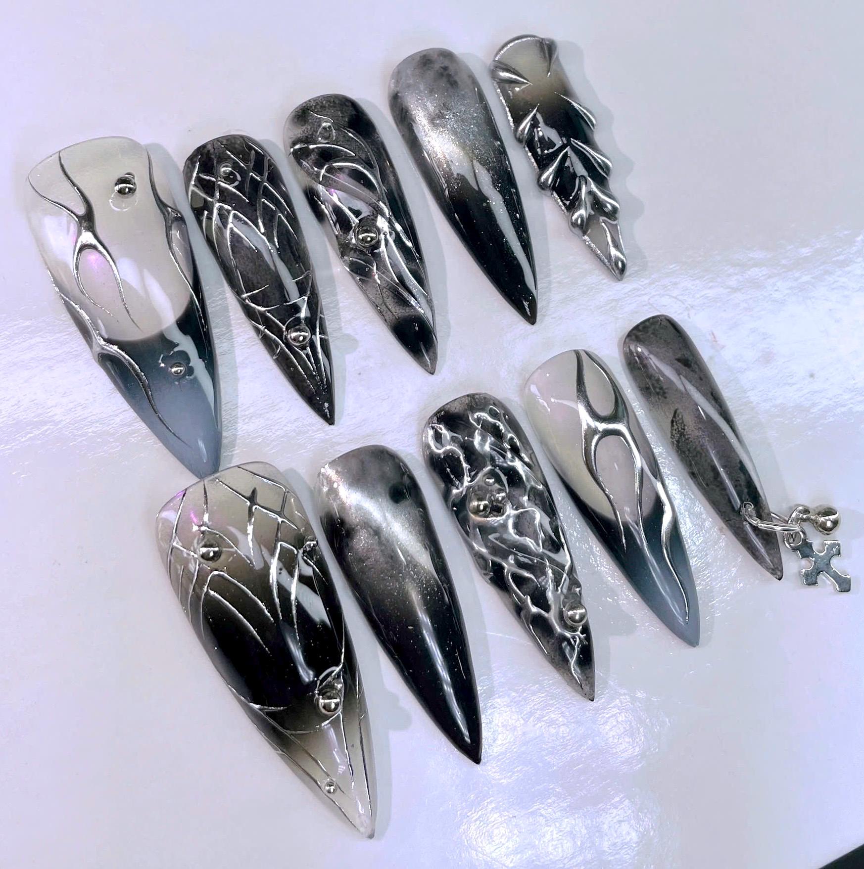 Obsidian Veil – Lamia Nails